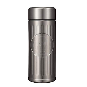 CB Japan QAHWA Water Bottle, Silver, 14.2 fl oz (420 ml), Direct Drinking, Stainless Steel Bottle, Vacuum, Insulated, Kahua, Coffee Bottle