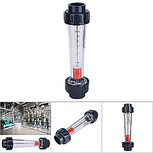 LZS - 32 ABS Plastic Tube Type Liquid Flowmeter Measuring Instruments 1-10m H Plastic Pipe Meter Liquid Meter 1-10mH