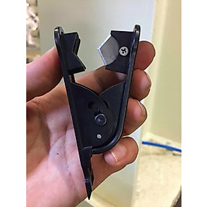PureSec RO Tubing Cutter/Airline Cutter 3/8"&1/4" inch O.D. Plastic Hose/Pipe Cutter to Prevent Leakage