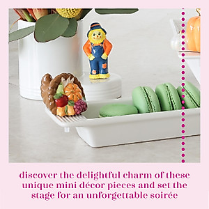 Nora Fleming Autumn's Bounty - Hand-Painted Ceramic Thanksgiving Decor - Fall Minis for The Home and Office