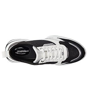 Michael Kors Flynn Trainer Black/Optic White 9 M