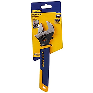 IRWIN VISE-GRIP Adjustable Wrench, 8-Inch (2078608)