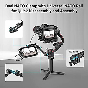 SmallRig Adjustable EVF Mount with NATO Clamp MD3507