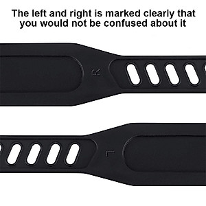 4pcs Exercise Bike Pedal Straps, Heavy Duty Adjustable Length Universal Pedal Strap Fits Most Bike Pedals Exercise Bike Bicycle Cycle for Home or Gym (4pcs)