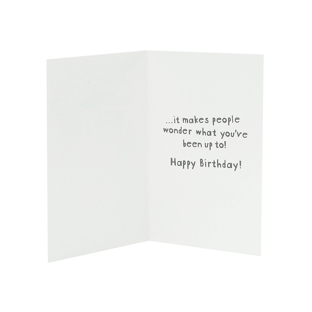Birthday Card for Men - Funny Birthday Card for Him - Monkey Birthday Card