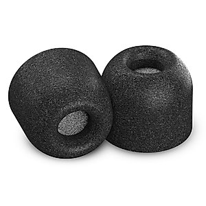 Comply Isolation Plus Replacement Noise Reducing Earbud Tips with WaxGuard for Sony MDR-XB50AP, XBA-Z5, MDR-EX1000, XBA-A2, MDR-EX1000, WI-1000X, WI-C-400, and More Earphones (Large, 3 Pairs)