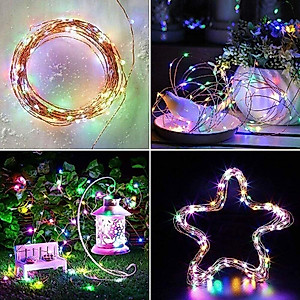 ZBM--ZBM Solar Lights Outdoor, Fairy Lights (20 Lights-200 Lights 8 Modes) Solar Garden Lights, 2m-20m Copper Wire Solar String Lights, Waterproof For Halloween, Christmas, Tree, Garden, Home, Wedding