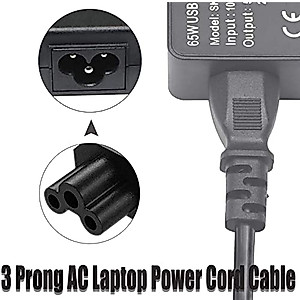 Omilik New AC in Power Cord Outlet Socket Cable Plug Lead for Artograph LED1000 LED 1000 Digital Art Projector