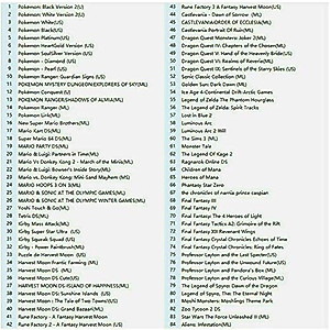 Peakfun 208 in 1 Game Cartridge Multicart,DS Pack Card Compilations, Fine Works Combo Multicart for Ninte-ndo DS, NDSL, NDSi, NDSi LLXL, 3DS, 3DSLLXL, New 3DS 2DS, 2DS LLXL (black)