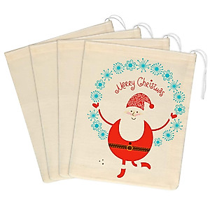 Tayfremn 100pcs Cotton Drawstring Bags, Reusable Muslin Bag Natural Cotton Bags with Drawstring Produce Bags Bulk Gift Bag Jewelry Pouch for Party Home Storage Wedding(6 by 7.9 inches)