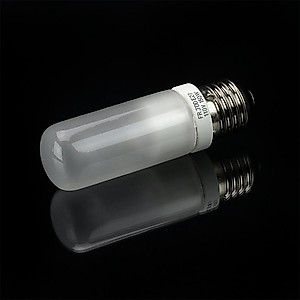 Fotodiox JDD Type 150w 110v E26/E27 (Standard Edison Screw) Frosted Halogen Light Bulb, Universal Replacement Modeling Bulb for Photo Studio Strobe Lighting