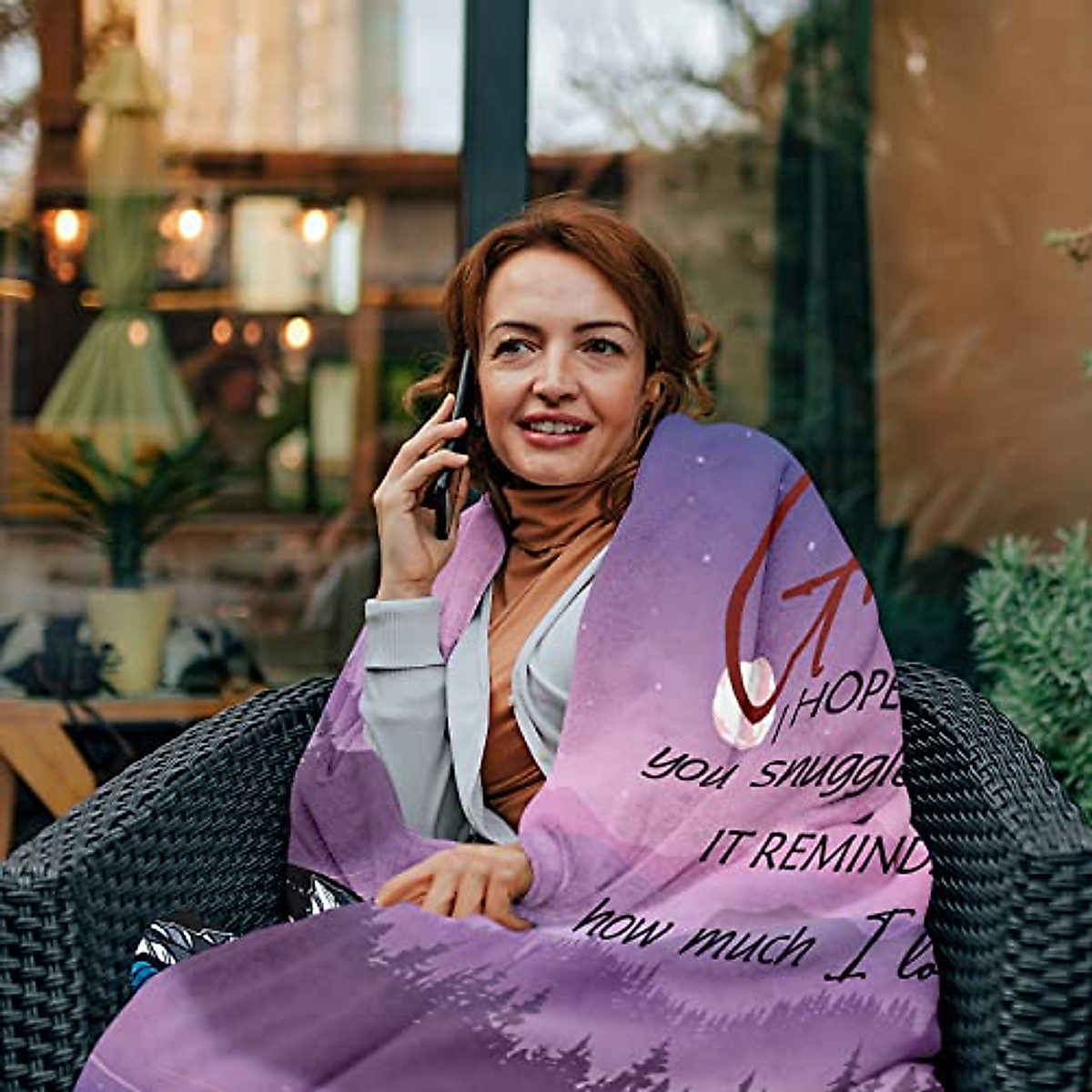 Qotuty Grandma Gifts, Blankets Gifts for Grandma, Grandma Birthday Gifts, Grandma Gift, Mimi Gigi Gifts for Grandma, Thoughtful Gifts for Grandma, Best Grandma Gifts, Grandmother Gift Blanket 50"X60"