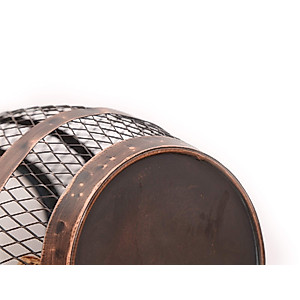 SODUKU Wine Barrel Cork Holder, Wine Cork Holder, Cork Storage, Antique Bronze