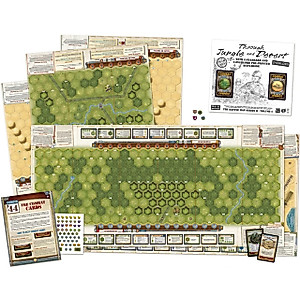 Memoir '44 Through Jungle and Desert Board Game EXPANSION - New Battles Await in Burma and North Africa! Strategy Game for Kids & Adults, Ages 8+, 2 Players, 30-60 Min Playtime, Made by Days of Wonder