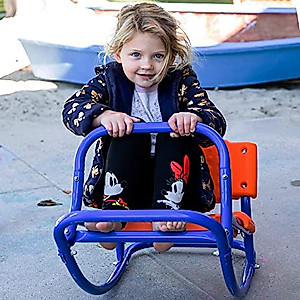 PLATPORTS Rocking Seesaw for Kids - Teeter Totter Kids Outdoor - Toddler See Saw - Playground Outdoor Equipment - Age 3 4 5