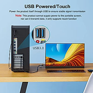 WJESOG DisplayPort to USB C Cable 6.6ft 4K@60Hz with USB Cable Adapter,DP Male to Type-C Male Converter Support Touch with Nreal Air VR, MacBook Pro/Air 2020/2018, iPad Pro/Air, XPS