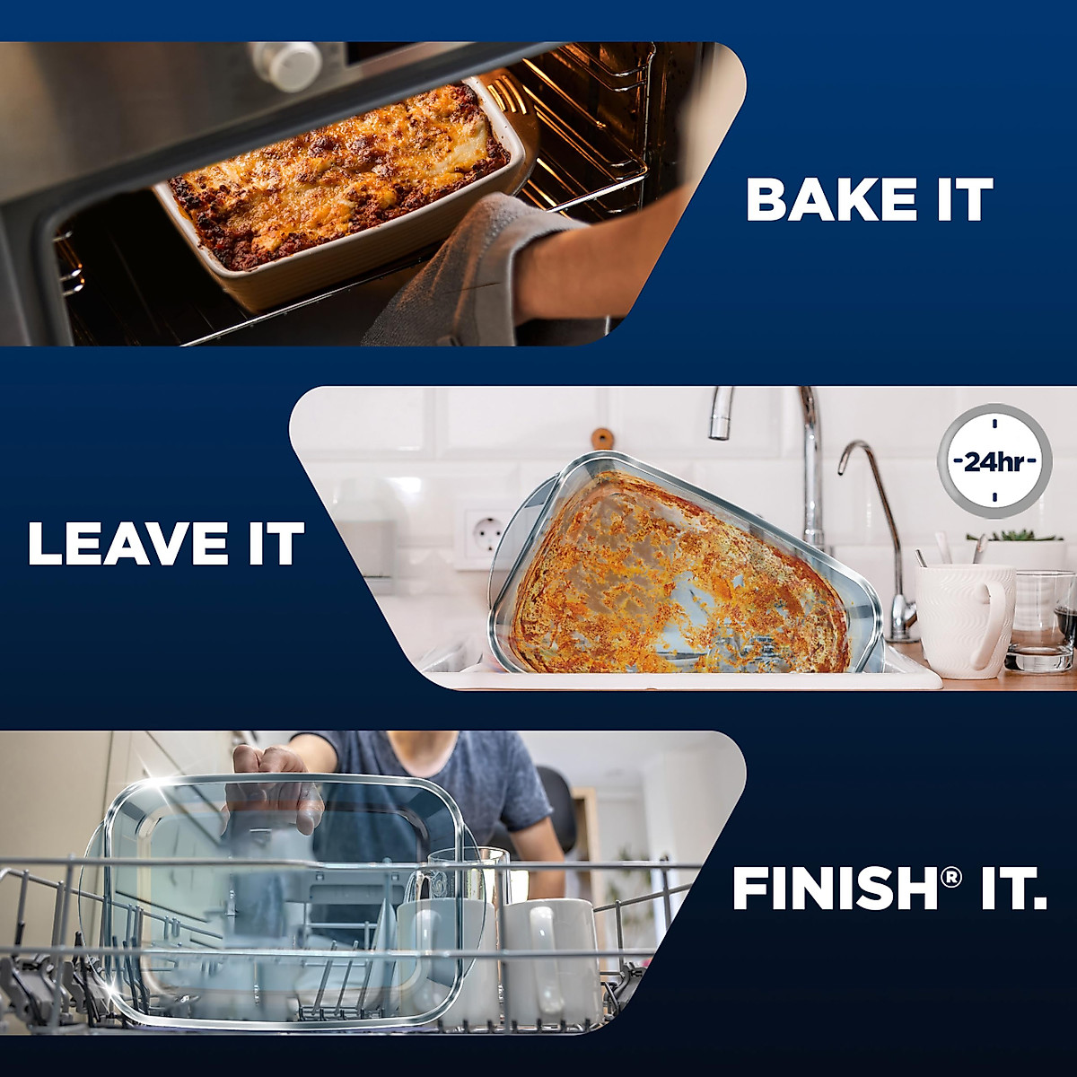 Finish Quantum Dishwasher Pods, No Pre-Rinse Dishwasher Detergent Soap Removes 24HR Dried-On Stain and Grease, Leaving a Virtually Spotless Shine, 82 Count