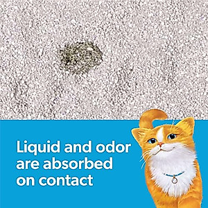 Fresh Step Clumping Cat Litter with Febreze Gain Scent, Long Lasting Odor Control Kitty Litter with Activated Charcoal, Low Dust Formula, 14 lb