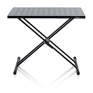 Gator Frameworks Utility Table Top and X Style Keyboard Stand Set; 32" x 18" Surface (GFW-UTL-XSTDTBLTOPSET),Black