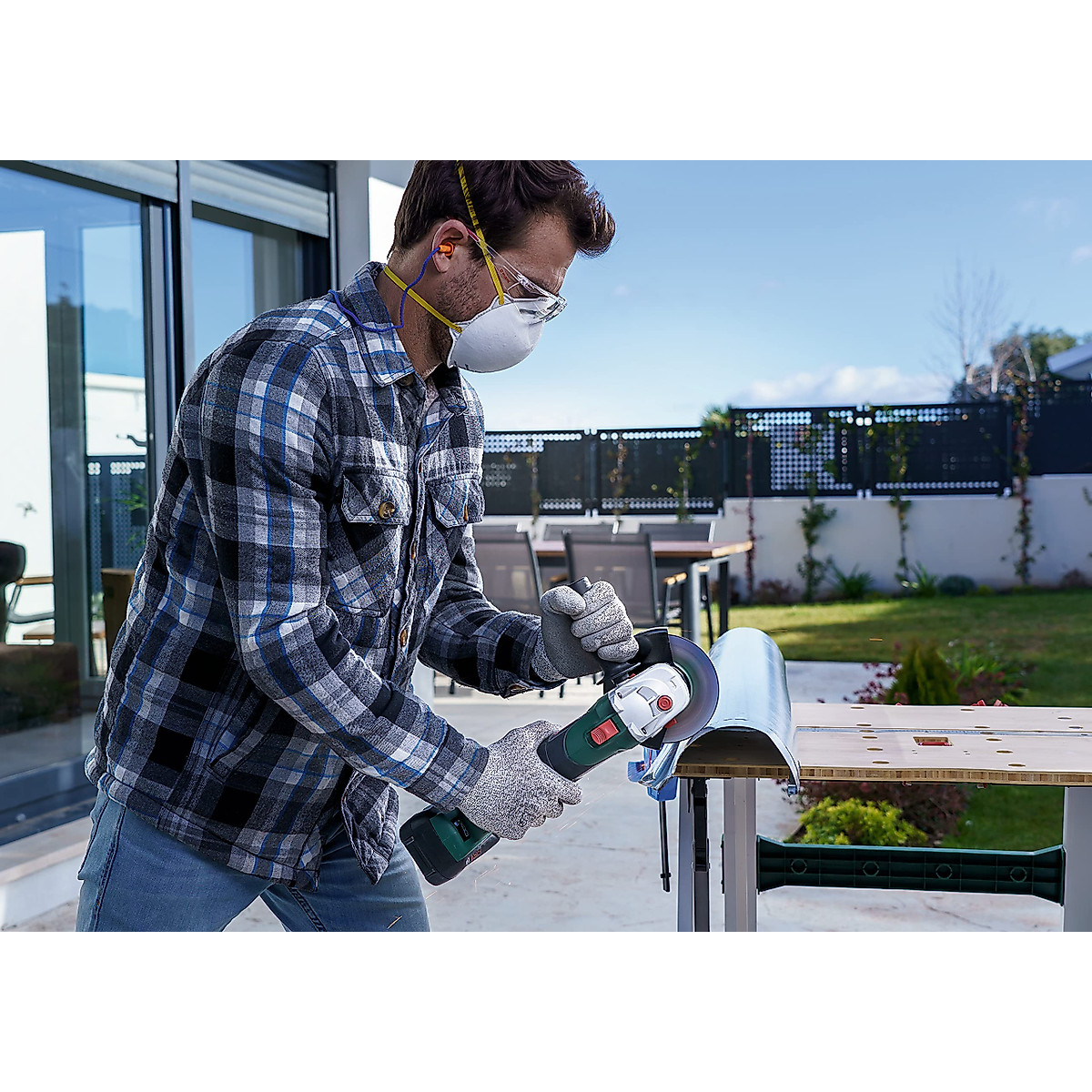 Bosch DIY Trennscheibe Metall für Winkelschleifer (5 Stück, Ø 125 mm, gekröpft, A 30 S BF)