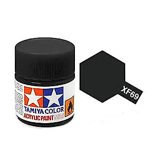 TAMIYA 81769 Acrylic Mini XF69 NATO Black 1/3 oz