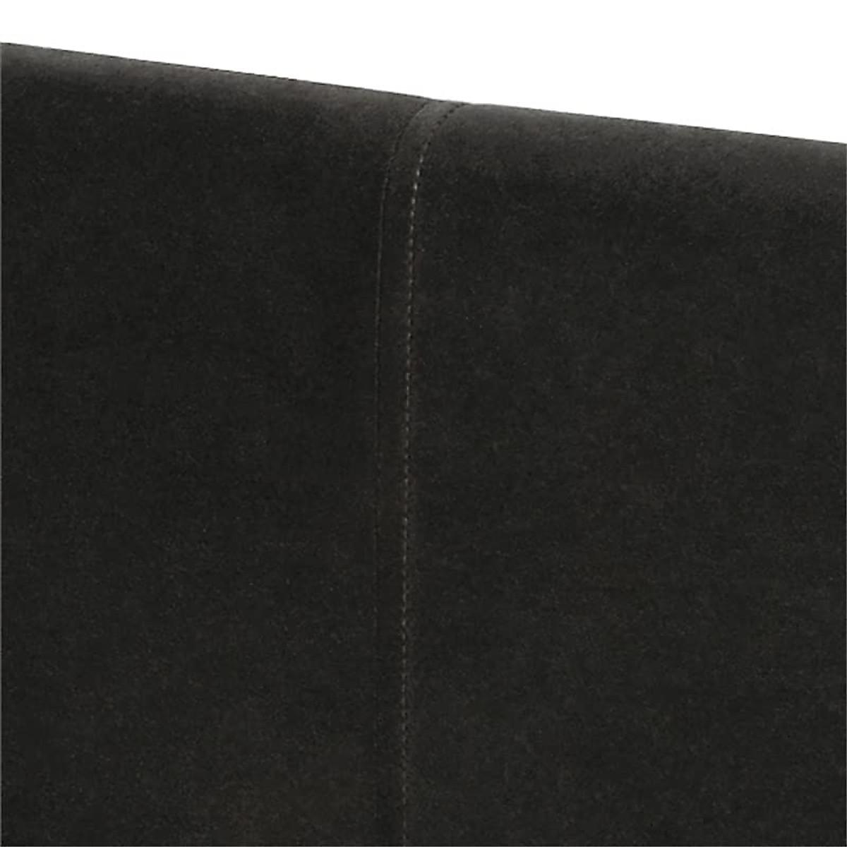 Jennifer Taylor Home David Collection Modern Upholstered King Size Size Bed Frame, Hand Tufted and Nailhead Trim, Dark Charcoal Grey