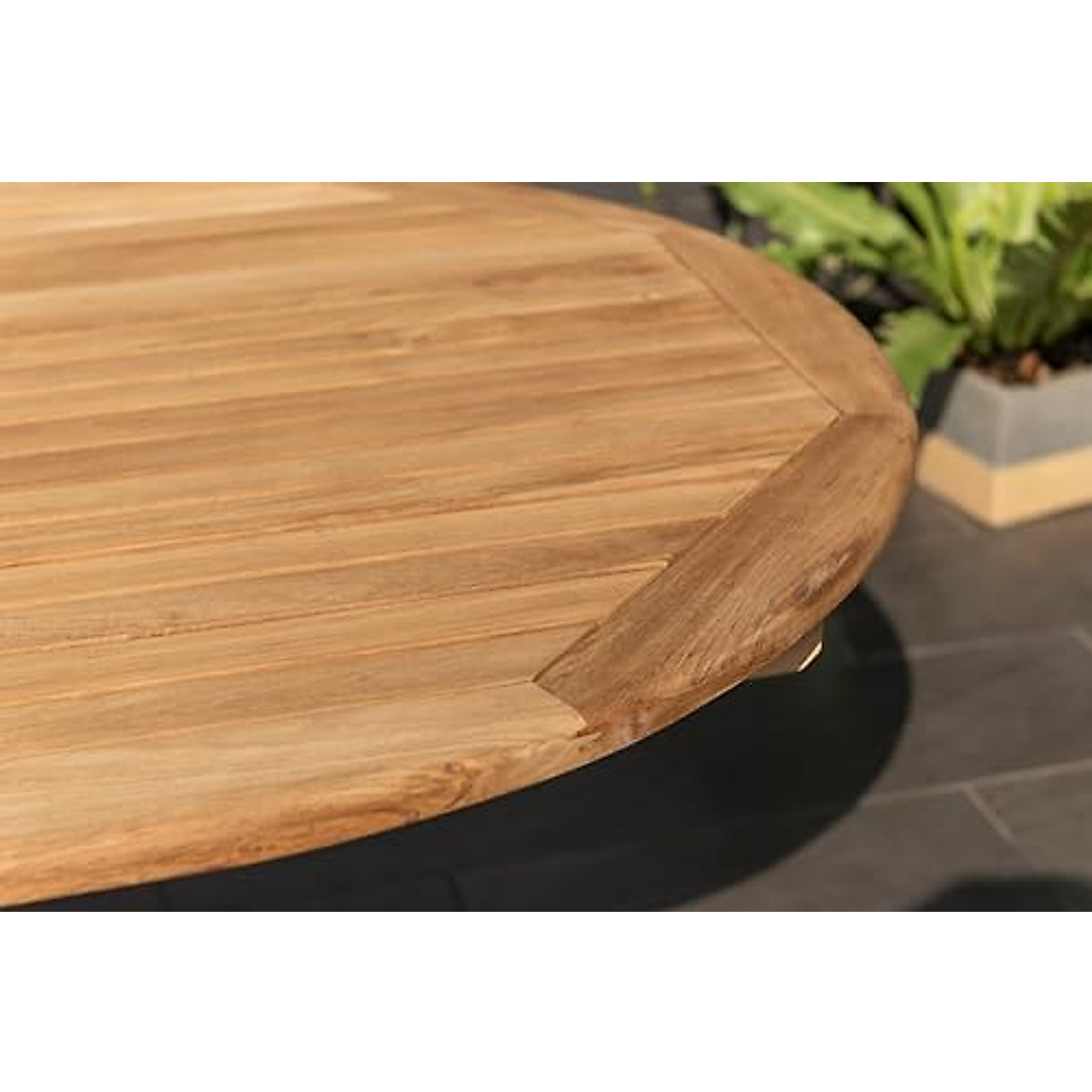 Amazonia Fairview 9 Piece Teak Double Extendable Oval Dining Set