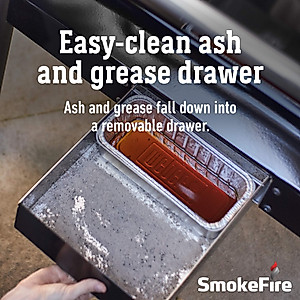 Weber SmokeFire EX4 Wood Fired Pellet Grill, Black, 2nd Generation