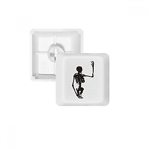 DIYthinker Human Body Skeleton Decoration Pattern Keycap Mechanical Keyboard PBT Gaming Upgrade Kit