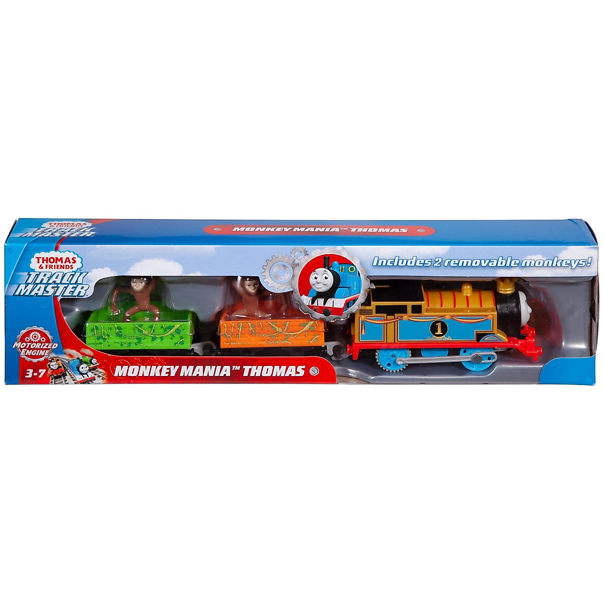 Thomas & Friends Trackmaster, Monkey Mania Thomas Toy, Multicolor