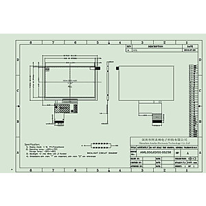 SANZAMELIN 5.0 inch LCD Panel 800x480 500cd/m2 TFT LCD Display 5 inch LCD Display