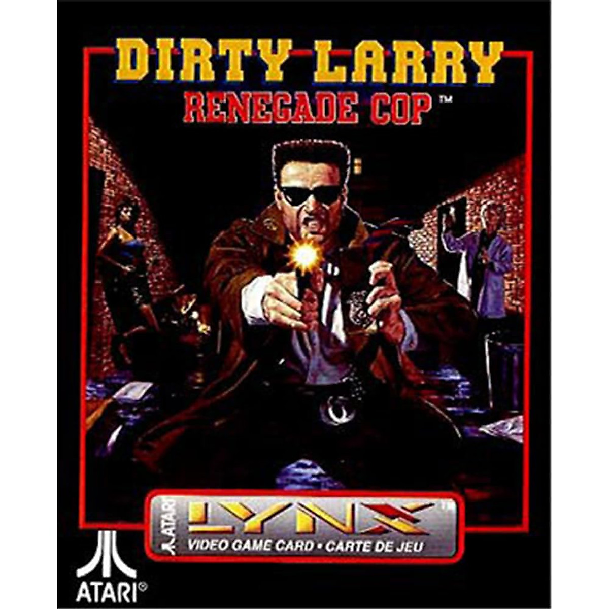 Dirty Larry Renegade Cop Atari Lynx
