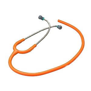 Compatible Replacement Tube by CardioTubes fits Littmann(r) Classic II SE(r) Standard Stethoscopes - 5mm Orange TUBING