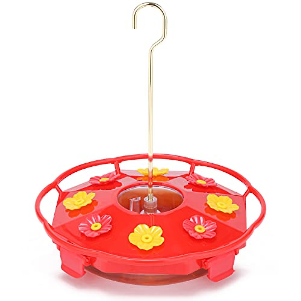 Rihogar Hummingbird Feeders for Outdoors Hanging, 2 Pack Hummingbird Feeder, Hummingbird Feeders for Outside, 8 Feeding Ports, Leak-Proof, Easy to Clean & Fill (14OZ)