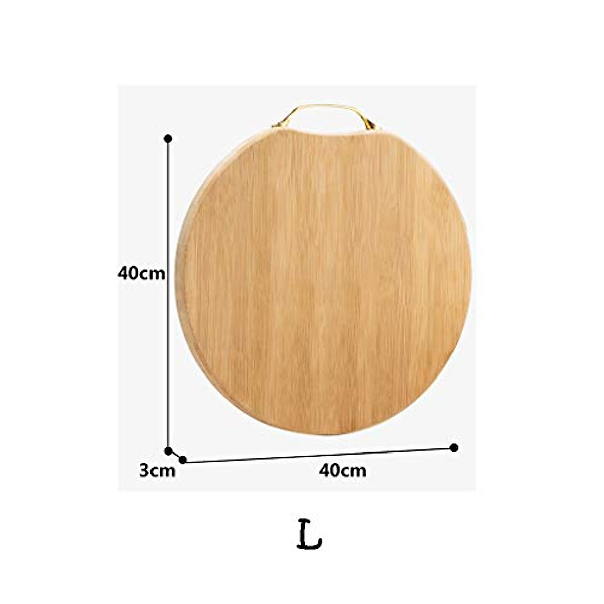 Solid Cutting Boards Cutting Board Non Slip & Non Stick Eco-Friendly Cutting Board Bamboo Chopping Board for Meat, Vegetables, Fruit&Cheese Cutting Board