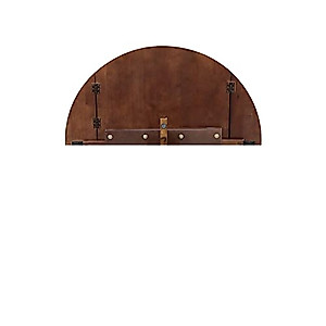 International Concepts Round Dual Drop Leaf Pedestal Table, Espresso, 42"