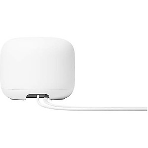 Google - Nest WiFi - WiFi Router (2-Pack in Sand) (Renewed)