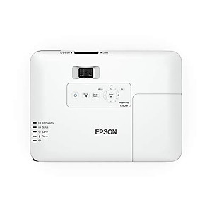 Epson V11H795020 PowerLite 1780W LCD Projector, White