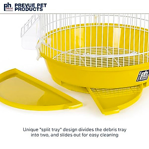 Prevue Hendryx SP31999Y Classic Round Bird Cage, Yellow