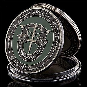 Junk and Disorderly, AZ: US Army Special Forces Green Beret Challenge Coin