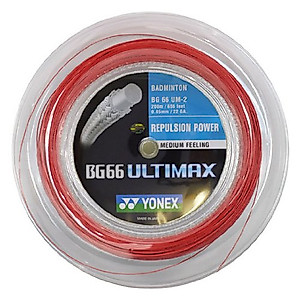 Yonex BG-66 Ultimax Badminton String 200m Reel