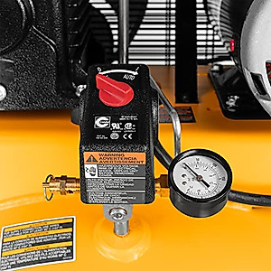 Dewalt DXCM603.COM 5 HP 60 Gallon 175 Max PSI 17 SCFM @40 PSI 14.6 SCFM @ 90 PSI Single-Stage Oil-Lube Electric Stationary Vertical Air Compressor