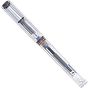 Lamy Vista Fountain Pen (12M) Transparent & 5 Black Ink Cartridges