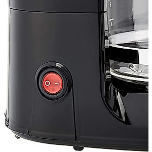 Nozaya 12-Cup Countertop Coffee Maker - for 8-10 People, Easy to Clean, Black