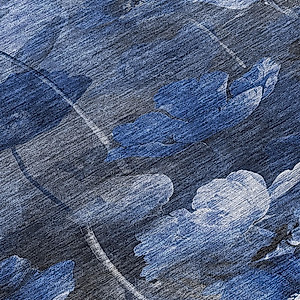 Addison Rugs Chantille ACN613 Blue 9' x 12' Indoor Outdoor Area Rug, Easy Clean, Machine Washable, Non Shedding, Bedroom, Living Room, Dining Room, Kitchen, Patio Rug