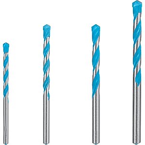 Bosch Professional 4X Expert CYL-9 MultiConstruction Drill Bit Set (Ø 5,5-8 mm, Accessories Rotary Impact Drill)