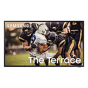 SAMSUNG QN65LST7TA The Terrace 65" Outdoor-Optimized QLED 4K UHD Smart TV with a HW-LST70T 3.0 Channel The Terrace Soundbar with Dolby 5.1 Ch (2020)