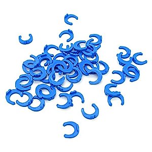 50 PCS 1/4 inch Locking Clips for RO Reverse Osmosis Water Filter Fittings