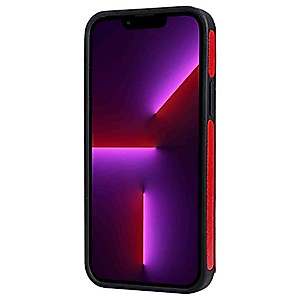 Fansipro Bumper Case Cover for Samsung Galaxy S9 Plus, Premium PU Leather Slim Fit Cover for Galaxy S9 Plus, 1 Card Slot, 1 Photo Frame Slot, Spring, Red