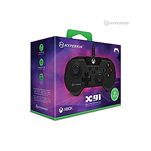 Hyperkin X91 Wired Controller for Xbox Series X | S/Xbox One/Windows 10/11 - Officially Licensed By Xbox (Black)